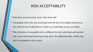 Risk acceptability | PPTX
