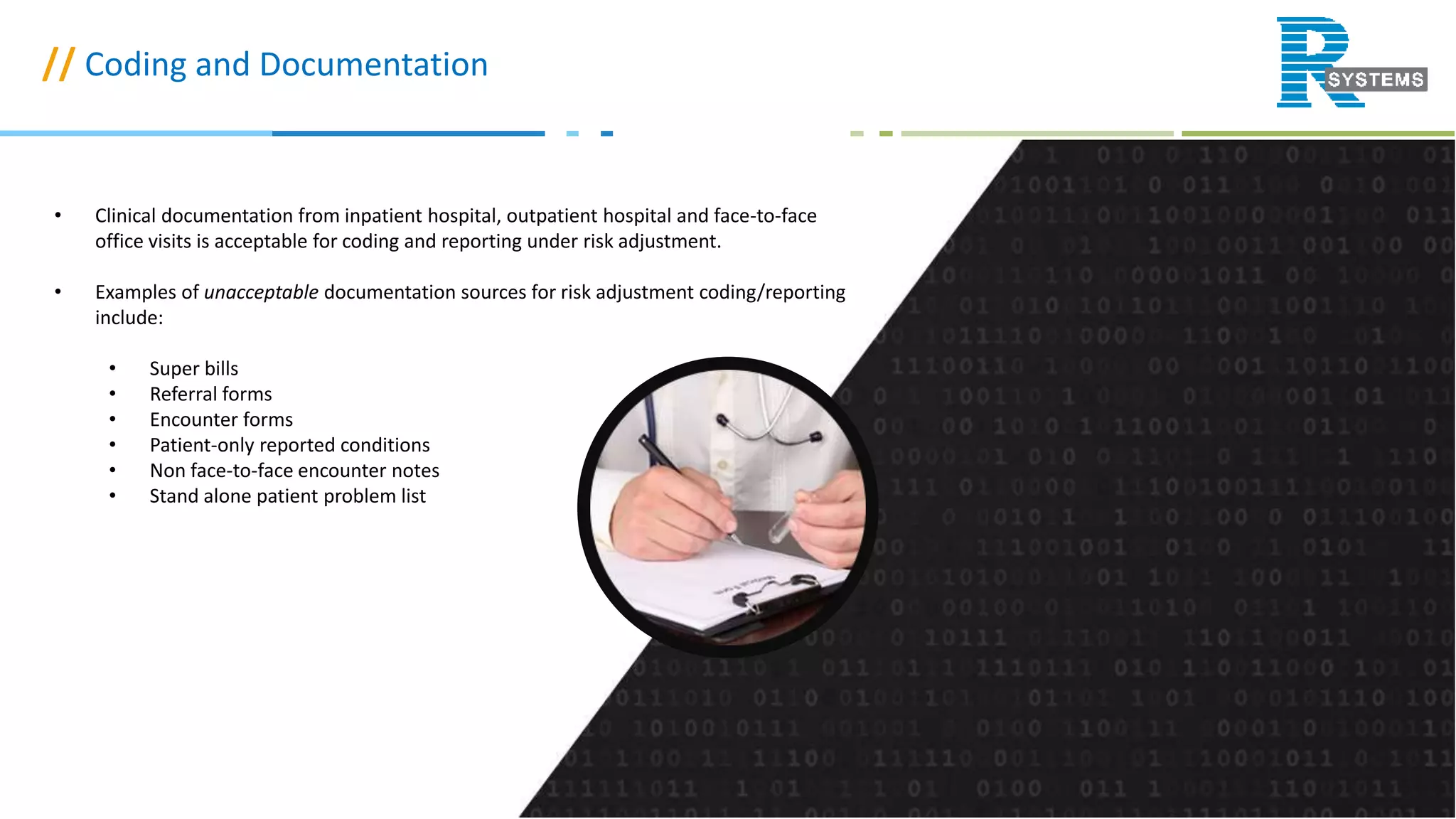 Risk adjustment coding | PPTX