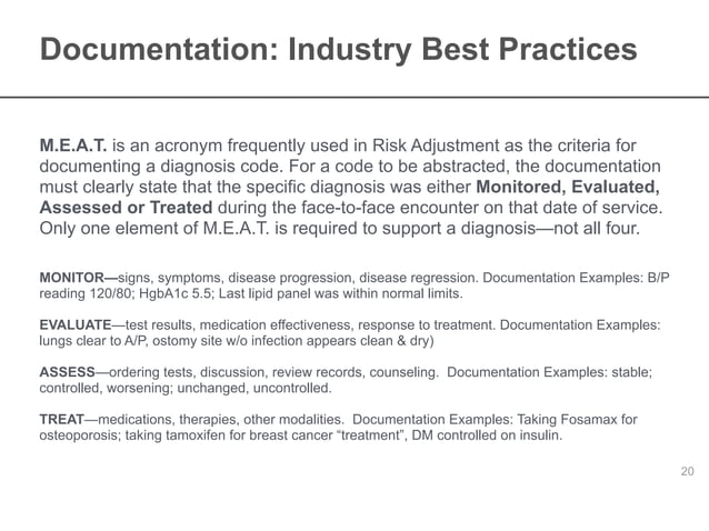 Risk adjustment documentation and coding overview | PDF | Health ...