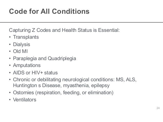 Risk adjustment documentation and coding overview