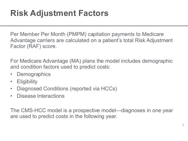 Risk adjustment documentation and coding overview