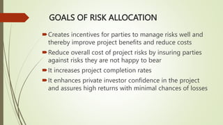 Risk allocation and Project implementation final.pptx