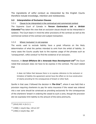 Risk allocation in oil and gas contracts | DOCX