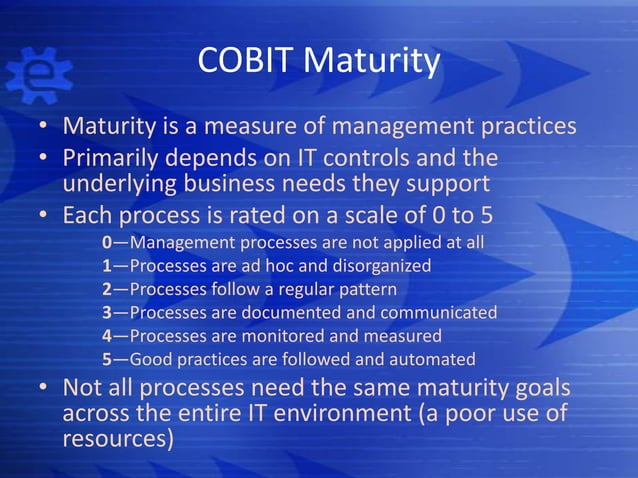 Using COBIT PO9 to perform Project Risk Analysis