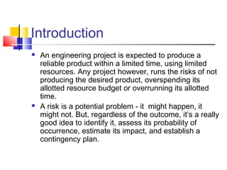 Risk analysis | PPT