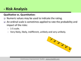 Risk Analysis | PDF