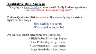 Risk analysis | PPT