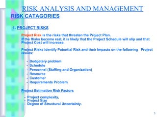 Risk analysis and management | PPT