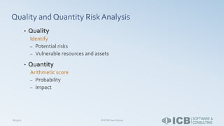 Risk analysis and management | PPT