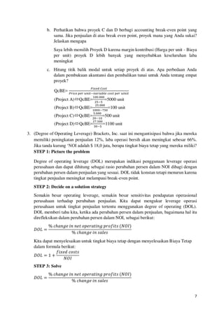 Risk Analysis and Project Evaluation / Abshor Marantika / Brigita Safa'atin Nayuga / 3-04 | PDF