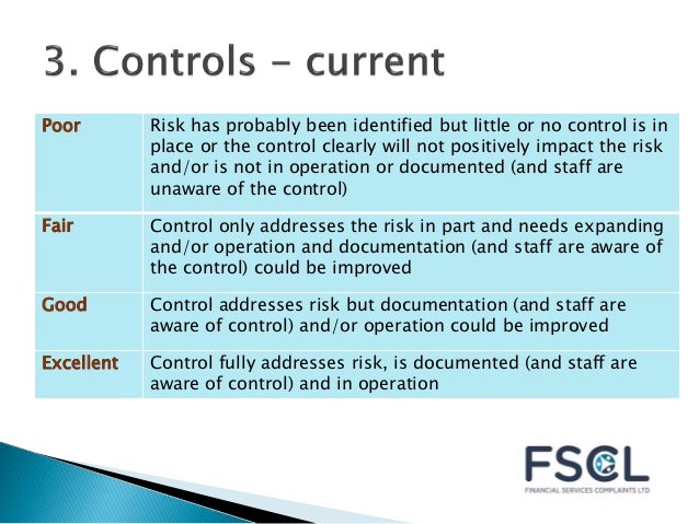 Risk analysis & minimisation