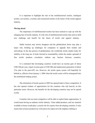 Risk analysis on textile industry | DOC