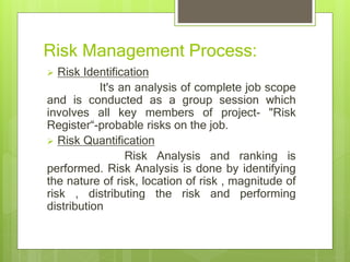 Quantification of Risks in Project Management | PPTX