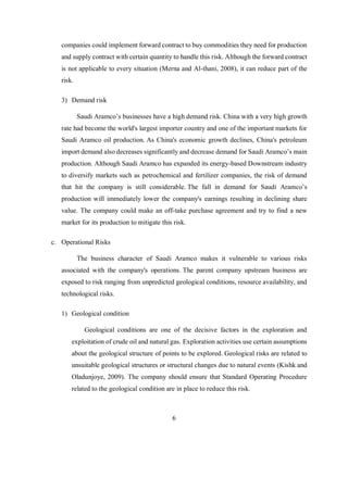 Qualitative risk analysis of Saudi Aramco IPO | PDF