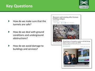 Risk and assurance on crossrail - rob halstead | PDF