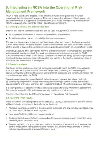 Risk and Control Self Assessment - IRM India Affiliate | PDF