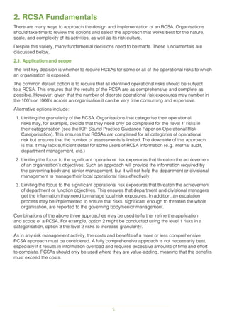 Risk and Control Self Assessment - IRM India Affiliate | PDF