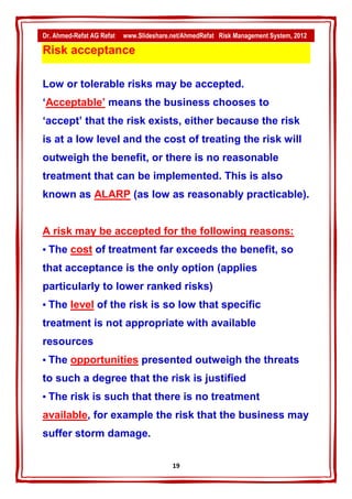 Risk Analysis in Occupational Health Setting | PDF
