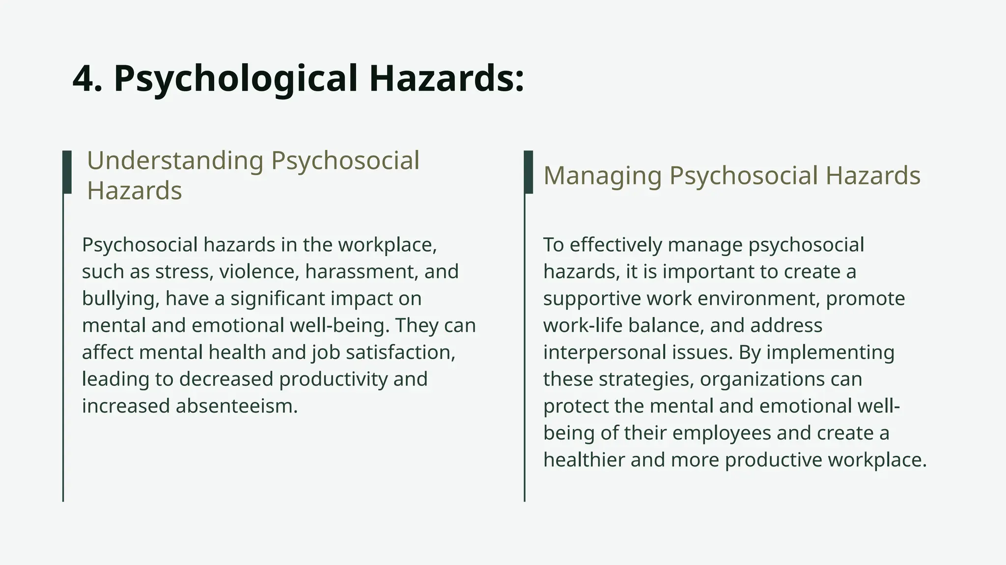 Mastering Workplace Safety: Identifying and Managing Hazards | PPTX