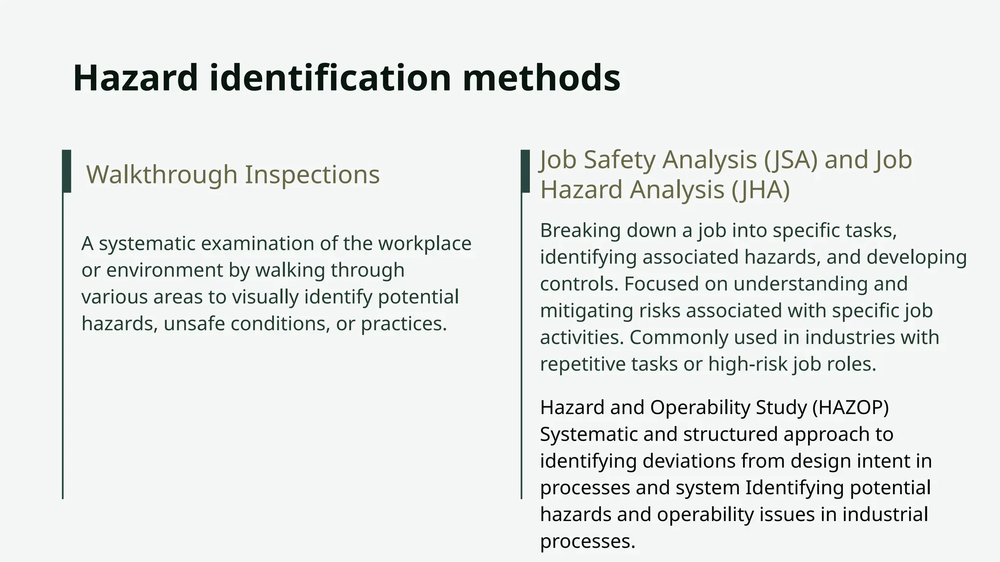 Mastering Workplace Safety: Identifying and Managing Hazards | PPTX