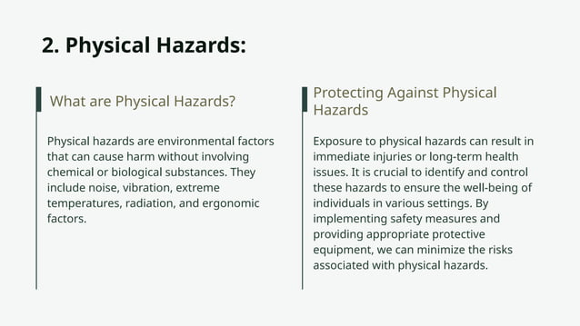 Mastering Workplace Safety: Identifying and Managing Hazards | PPTX ...