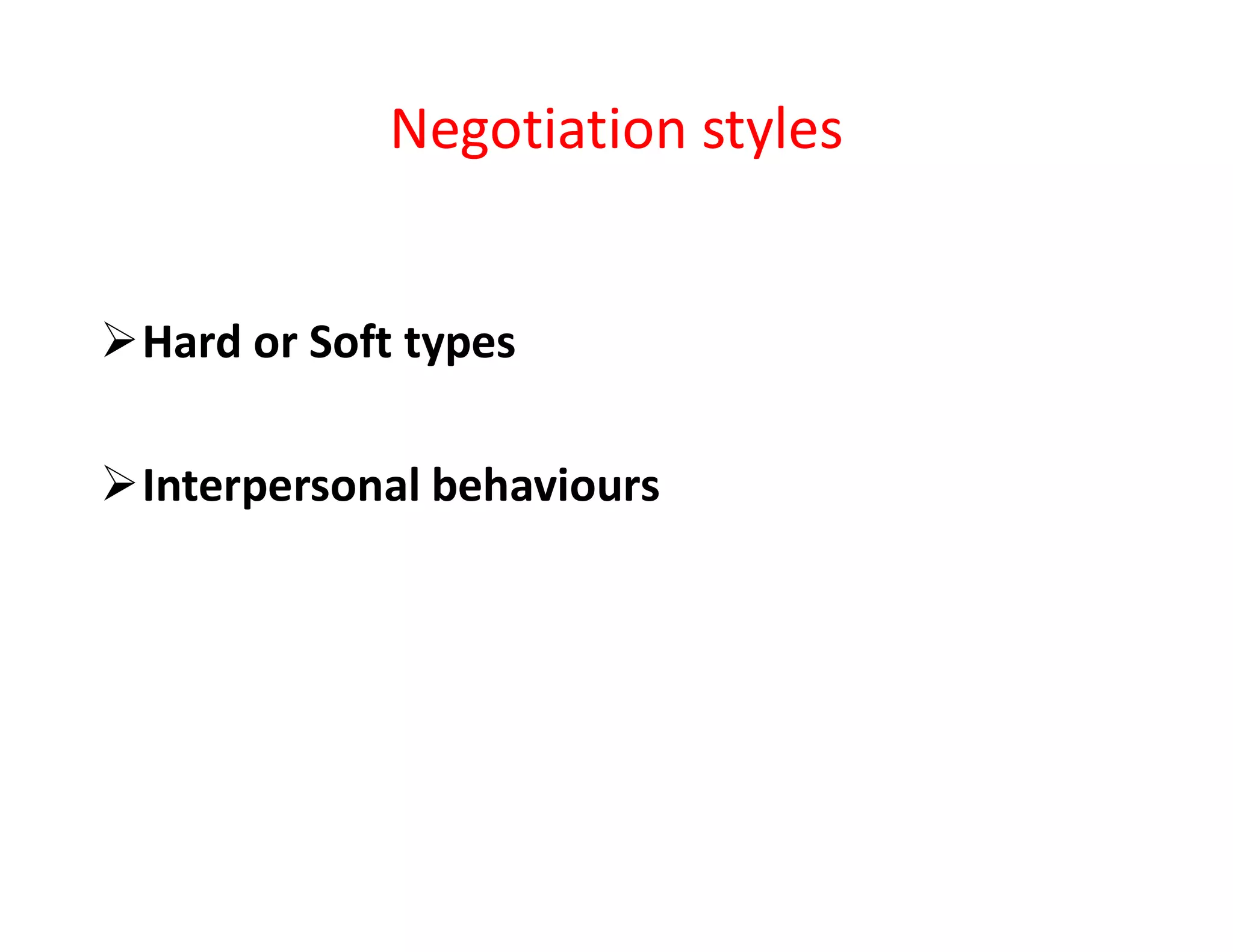 Risk and negotiation | PPT