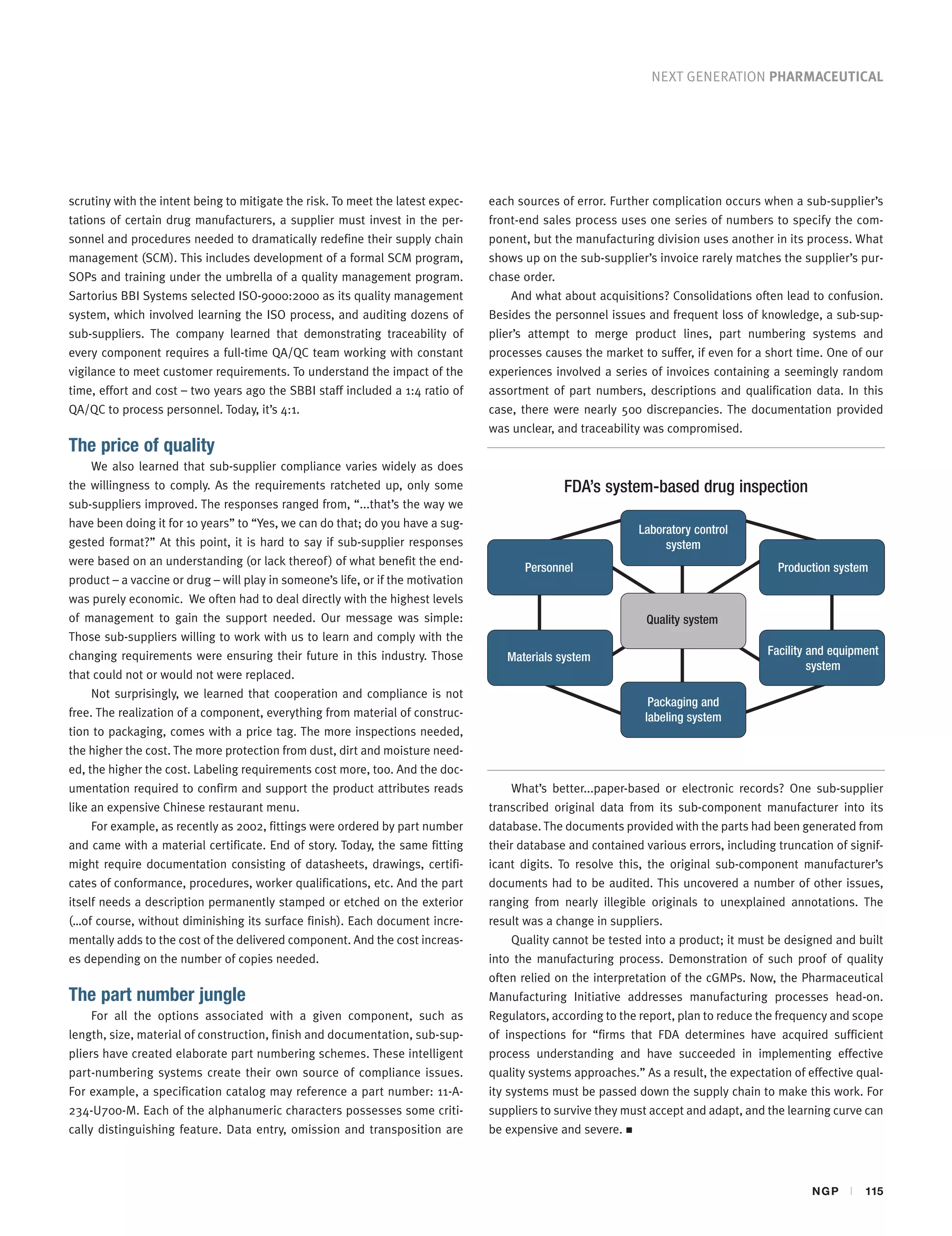 Risk and Quality Management Article | PDF