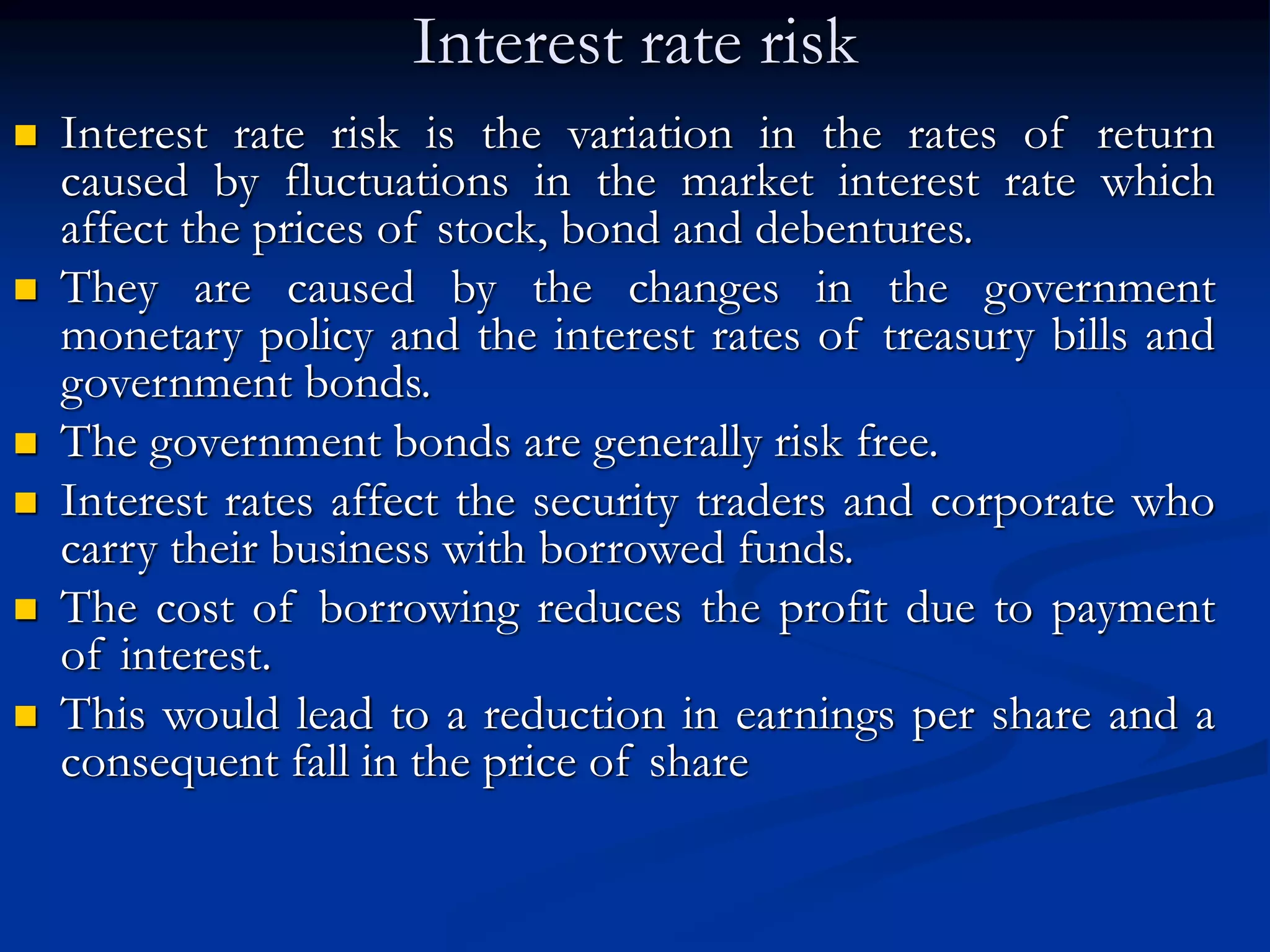 Risk and return | PPT