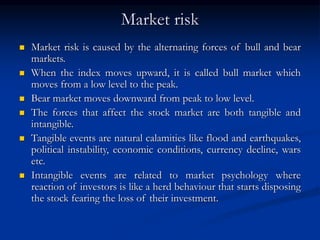 Risk and return | PPT