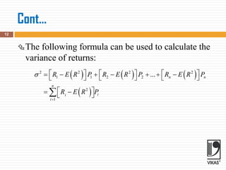 Risk and return - IMP.pdf