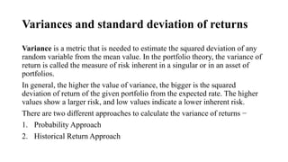 Risk and return analysis.pptx