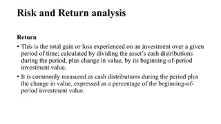 Risk and return analysis.pptx