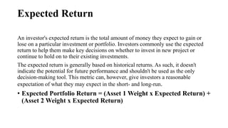 Risk and return analysis.pptx