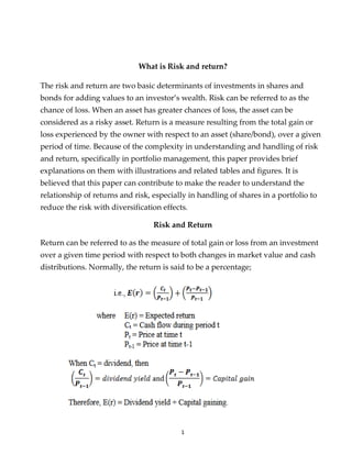 risk and return assigment.pdf
