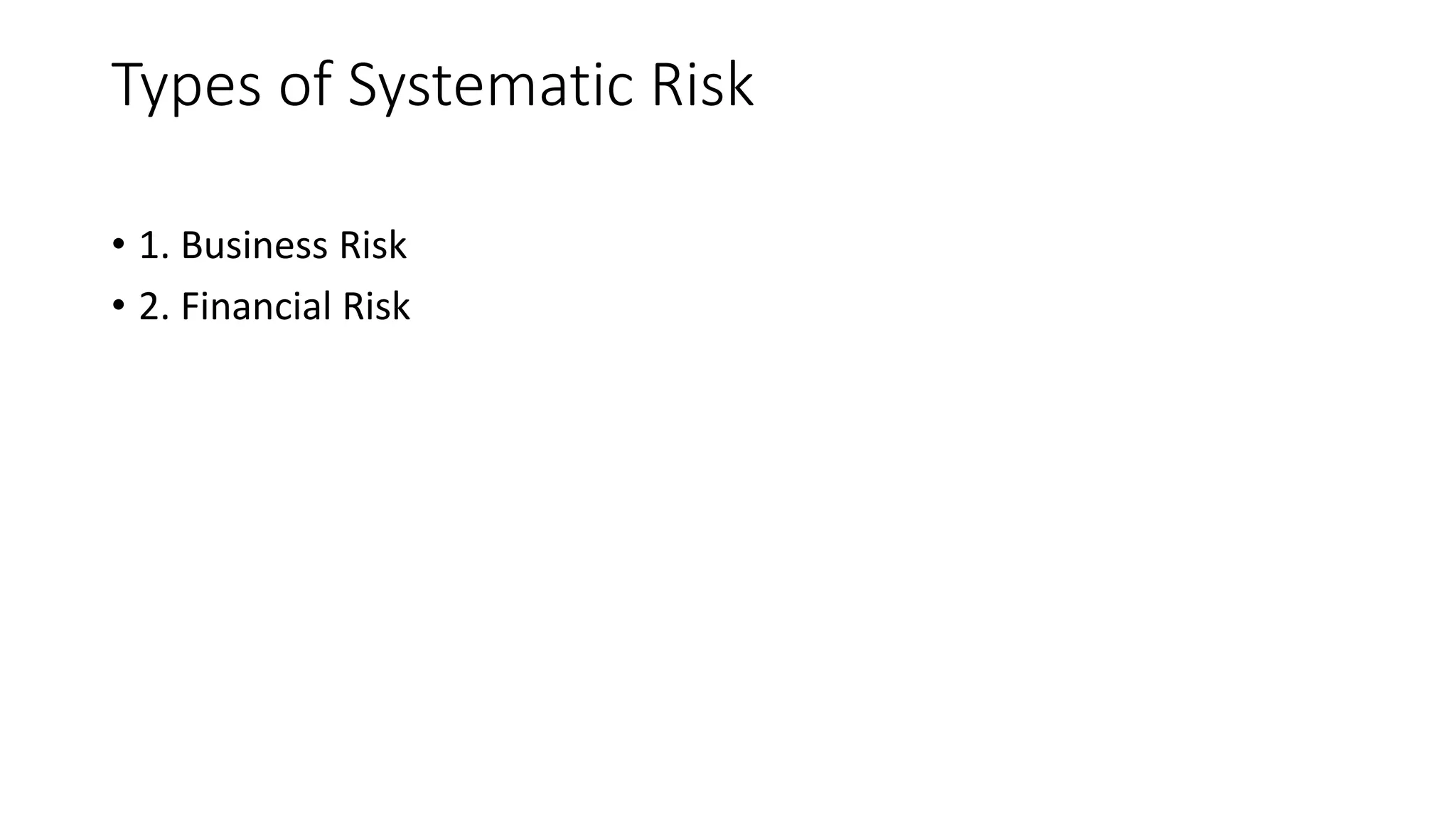 Risk and types of risk measurement of risk | PPTX