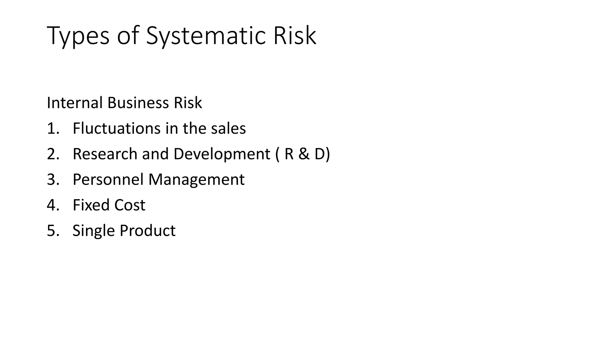 Risk and types of risk measurement of risk | PPTX