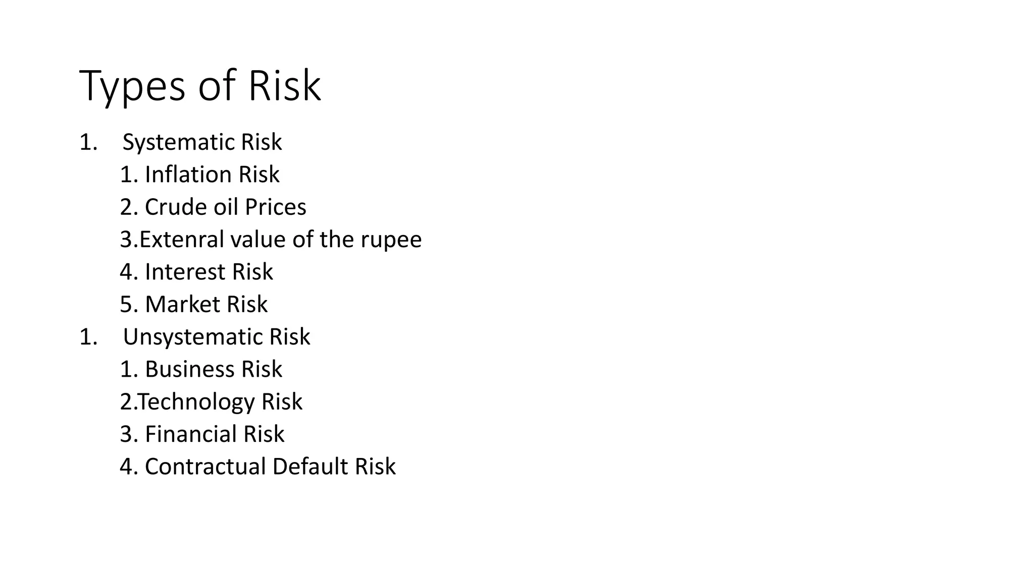 Risk and types of risk measurement of risk | PPTX | Stocks and Bonds ...