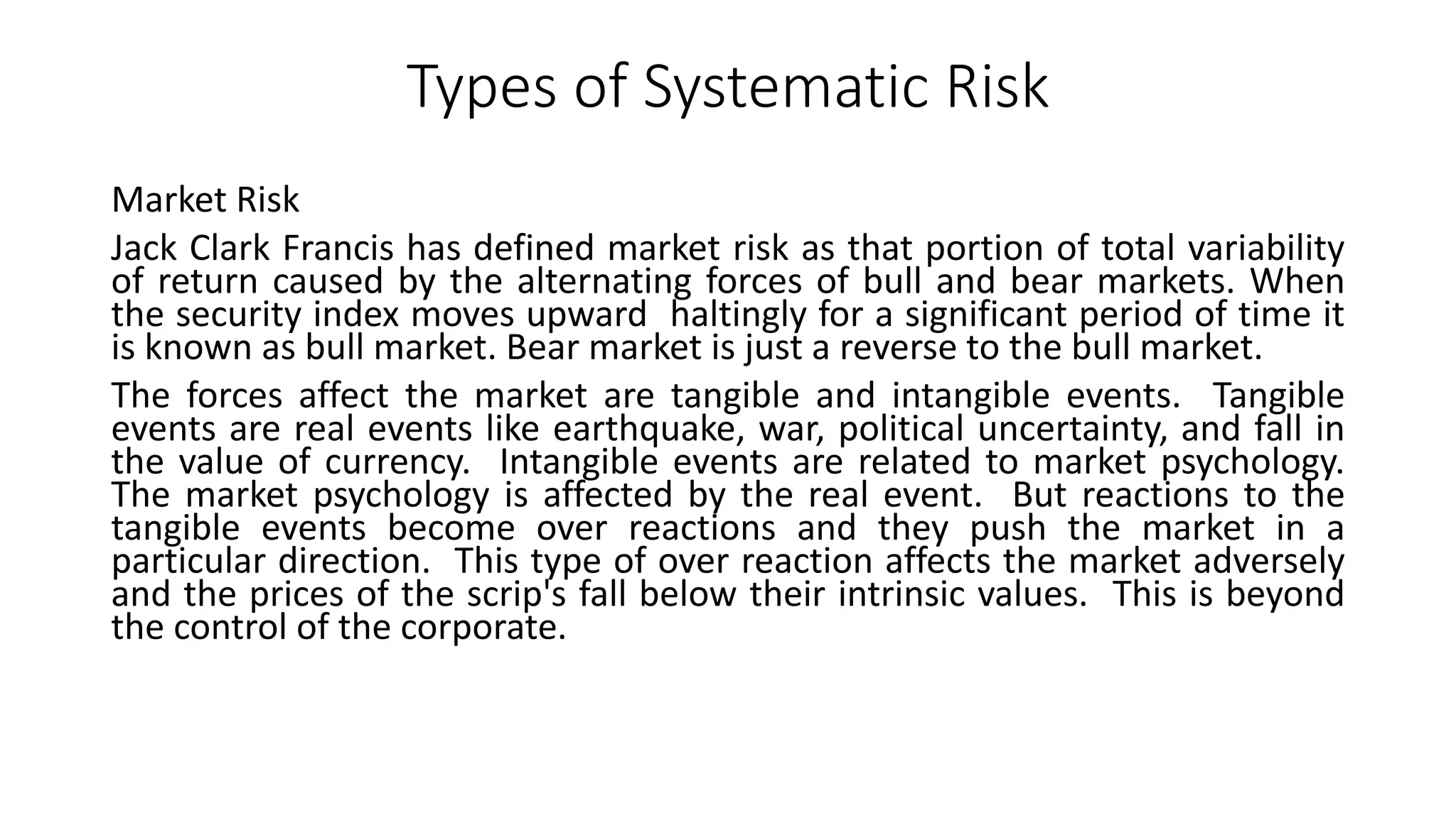 Risk and types of risk measurement of risk | PPTX