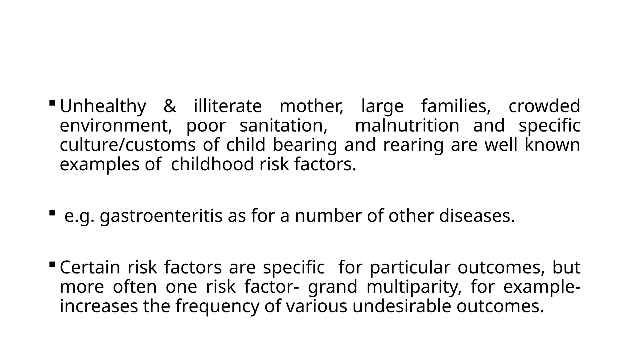 risk approach 2 family and reproductive | PPTX