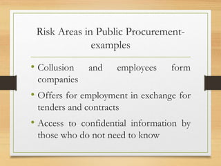 Risk Areas in Public Procurement (1).pptx