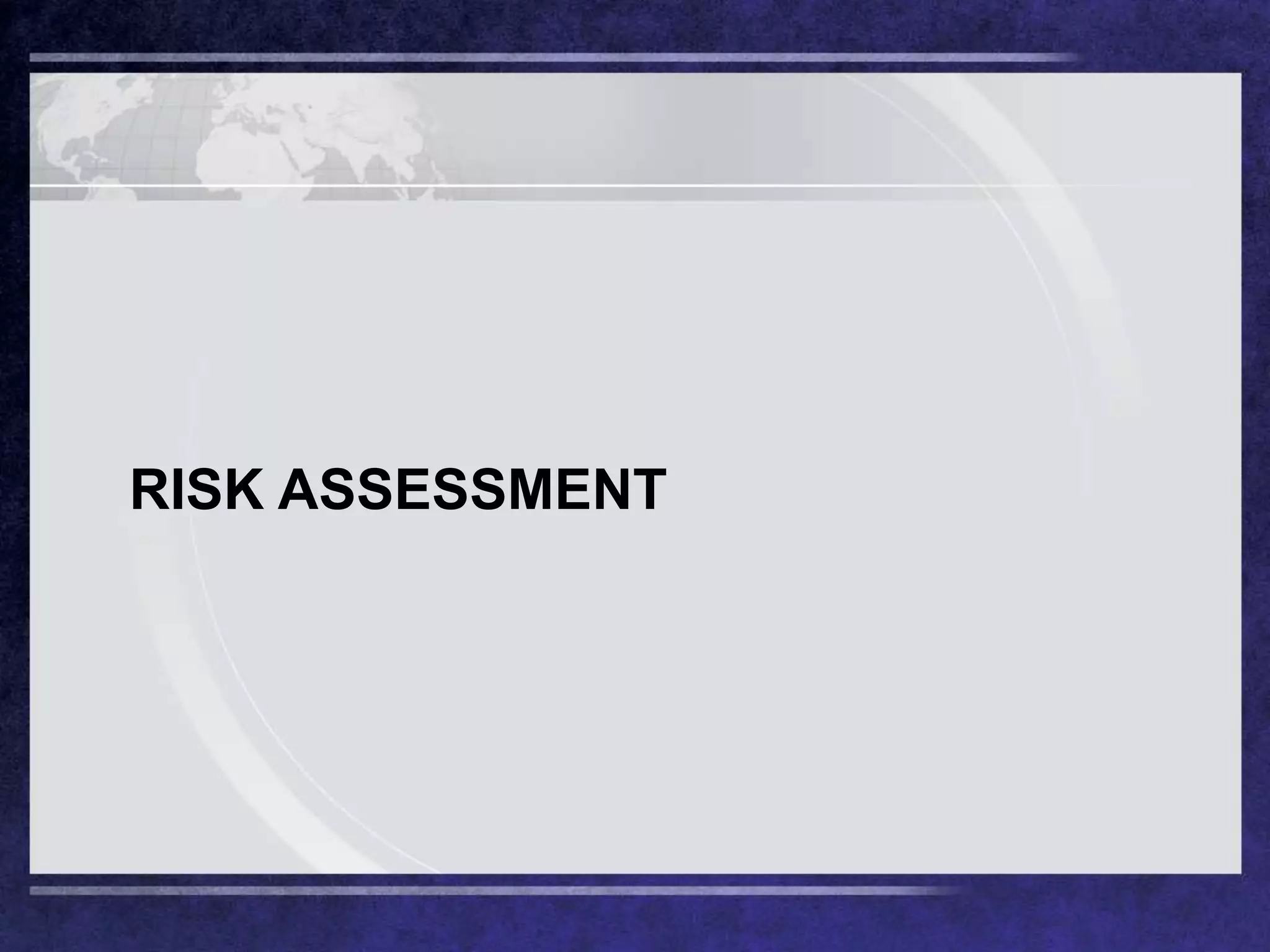 Risk assessment in periodontology | PPTX