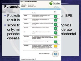 Risk assessment in periodontology | PPT