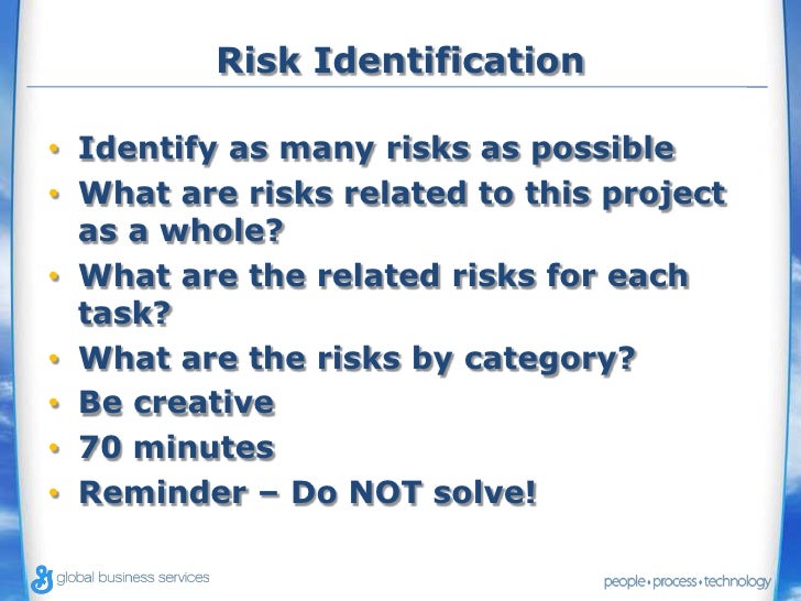 Risk Assessment
