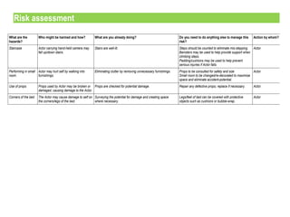Risk assessment | PPT
