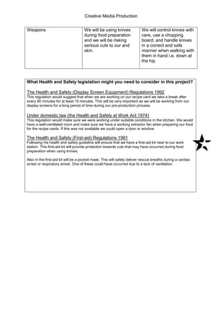 Risk assessment | DOCX