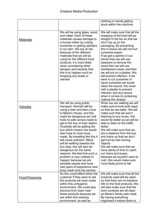 Risk assessment | PDF