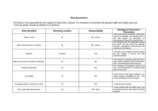 Risk Assessment | PPT
