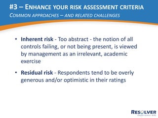 Improve Your Risk Assessment Process in 4 Steps | PPT