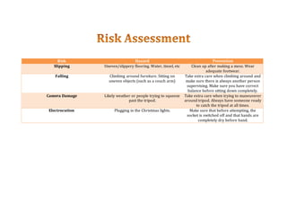 Risk assessment | PPT