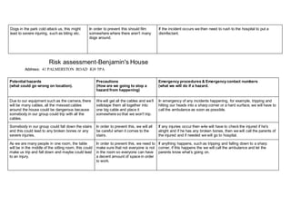 Risk assessment | PPT